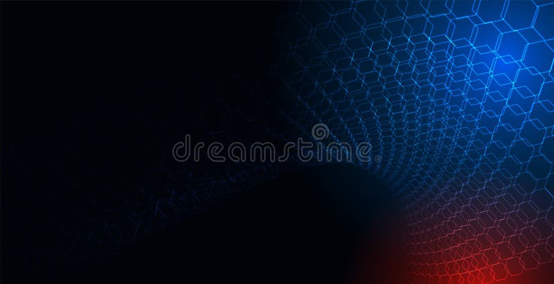 Red and Blue Web Futuristic Technology Backdrop for Data Research Stock ...