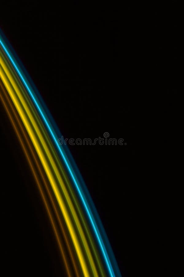 Red, Blue and Yellow Light Lines Stock Image - Image of bright, cool ...