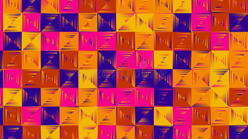 Red, Blue, Yellow and Orange Geometric Pattern, Seamless Wallpaper for ...