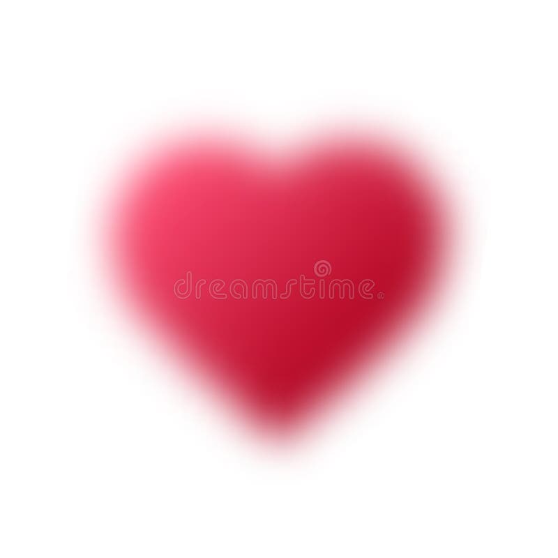 Blurred Heart Shaped Holographic Bokeh Lights Background Stock ...