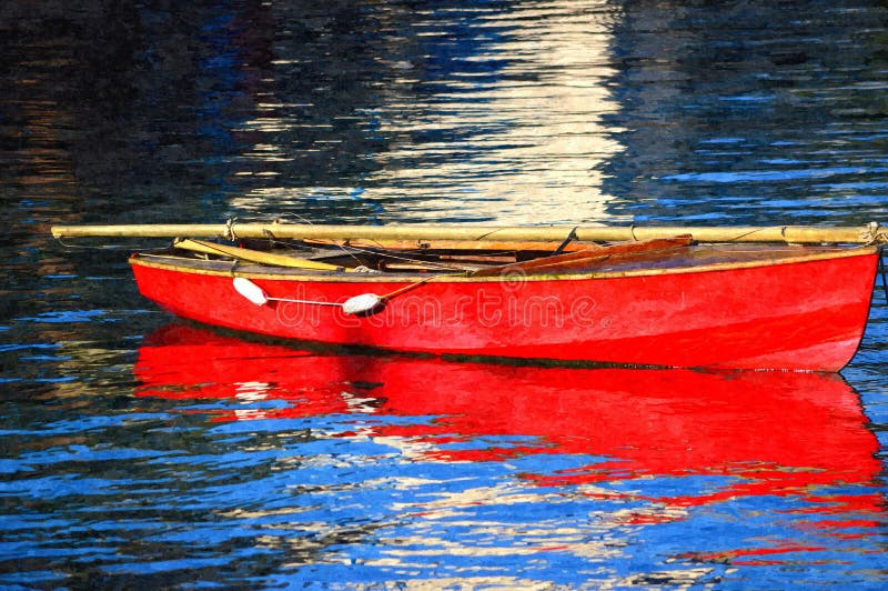Red Boat Hull in Harbour stock photo. Image of boat, torbay - 43437754