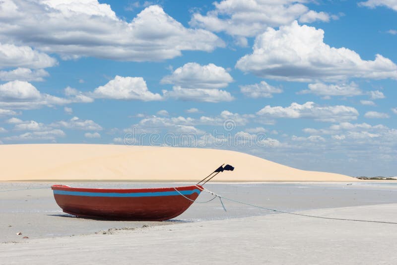 Boat in the Sahara stock photo. Image of sahara, salt - 37861806
