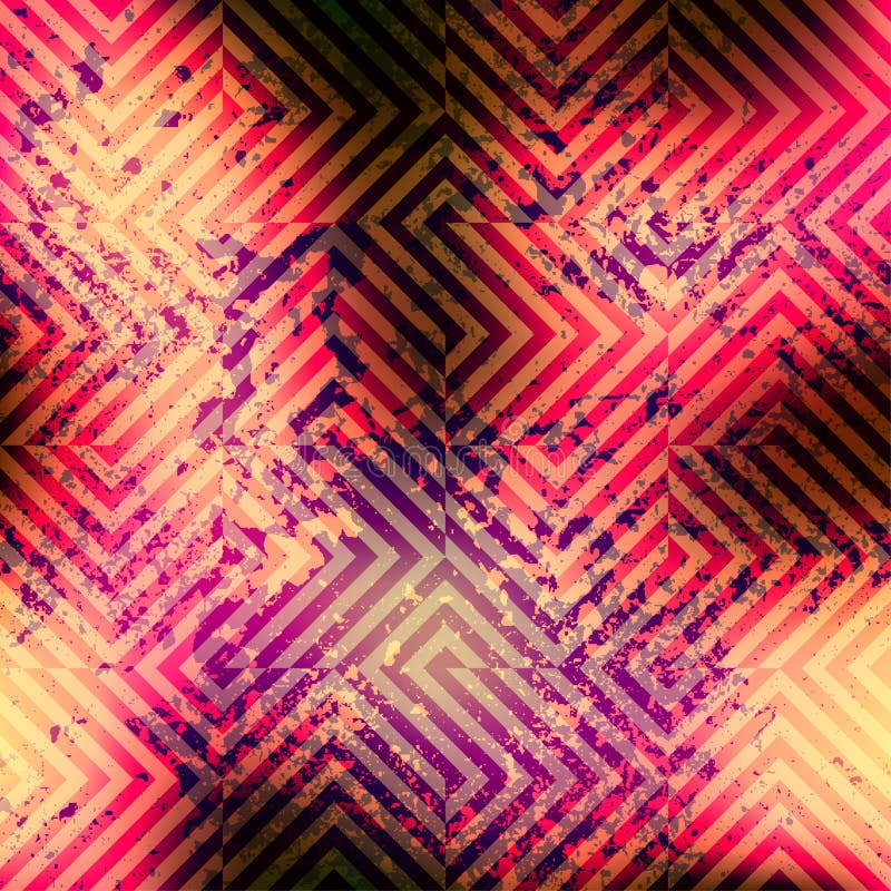 Red boho pattern stock vector. Illustration of aztec - 72922143