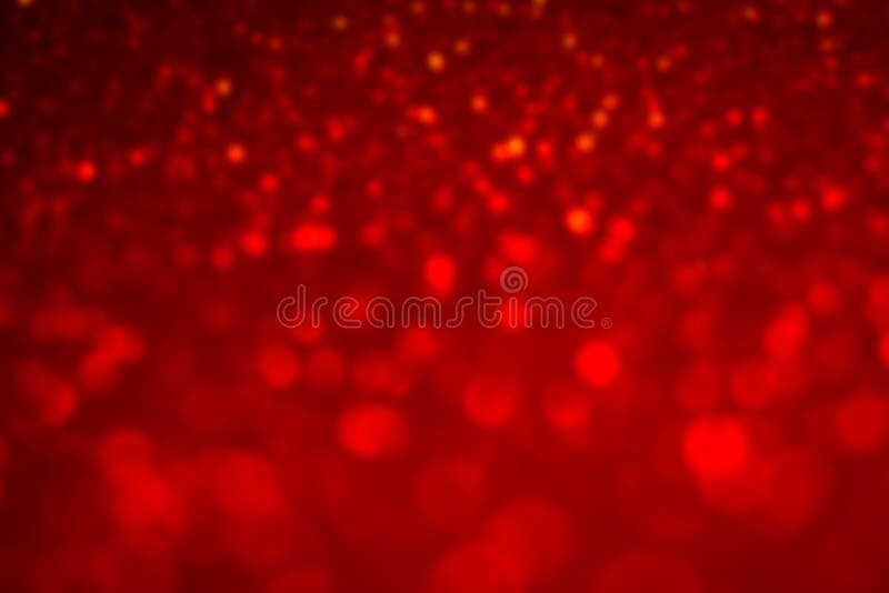 Red Bokeh Background Effect. Hot Defocused Red Lights Stock Image ...