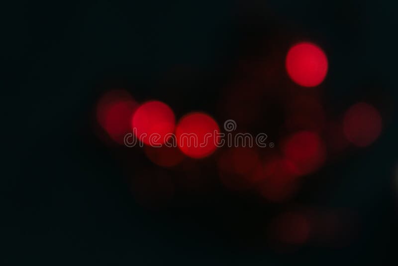Red Bokeh on a Black Background, Out of Focus, Red Background, Blurry ...