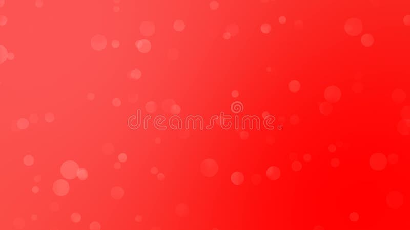 Red Bokeh Gradient Motion Background Loop. Moving Bubbles Colorful Blurred Animation Stock ...
