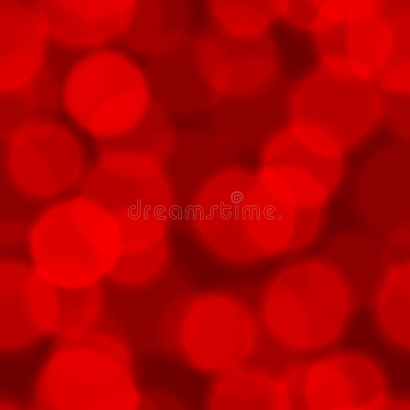 Red Bokeh Seamless Pattern Background Design. Vector Illustration Stock ...