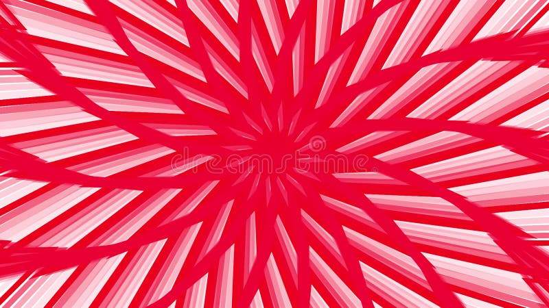 Red Bold Spin Sixteegonal Star Simple Flat Geometric on White ...