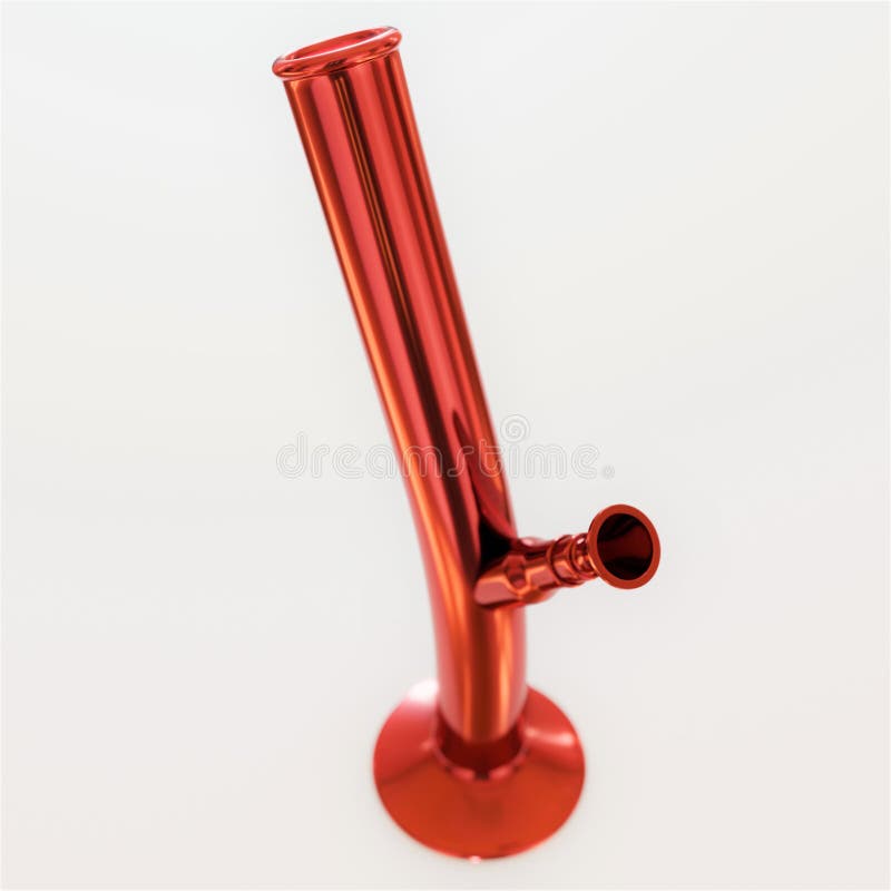 Red Bong stock image. Image of pipe, smoking, smoke - 252233091