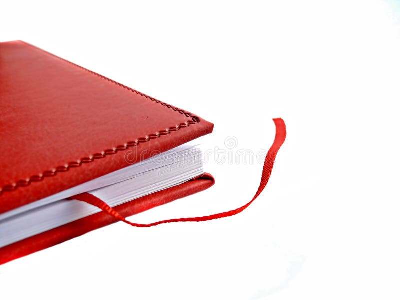 Red book stock image. Image of calendar, detail, printing - 11193115