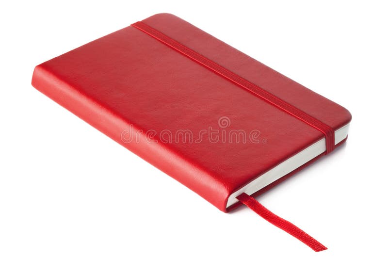 Little Red Book stock photo. Image of white, isolated - 14857406
