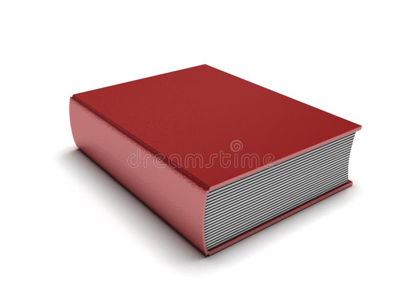 Red book stock vector. Illustration of workbook, painting - 13130766