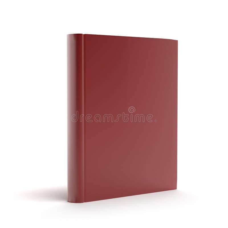 Closed Red Book stock illustration. Illustration of volume - 6452768