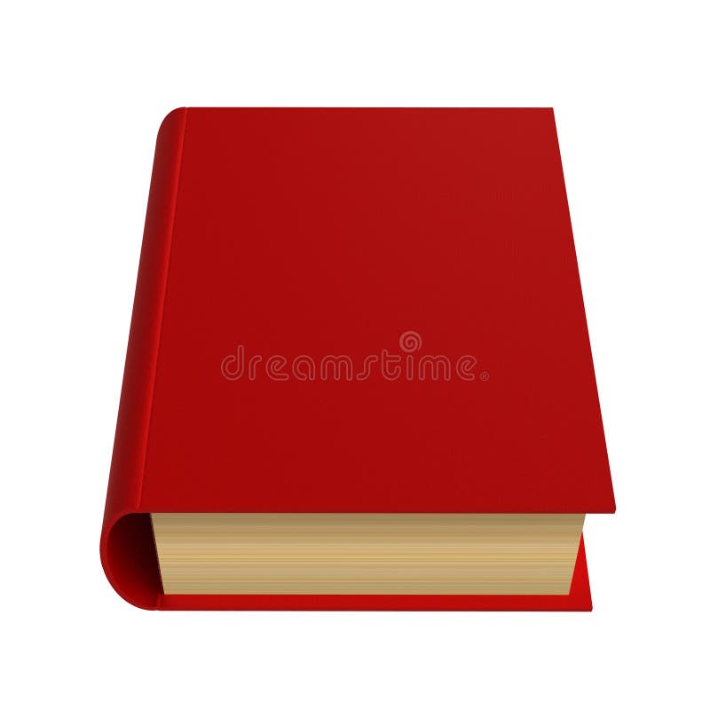Red book stock vector. Illustration of workbook, painting - 13130766