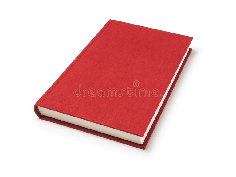 Red book closed stock image. Image of stitched, hard - 84098719
