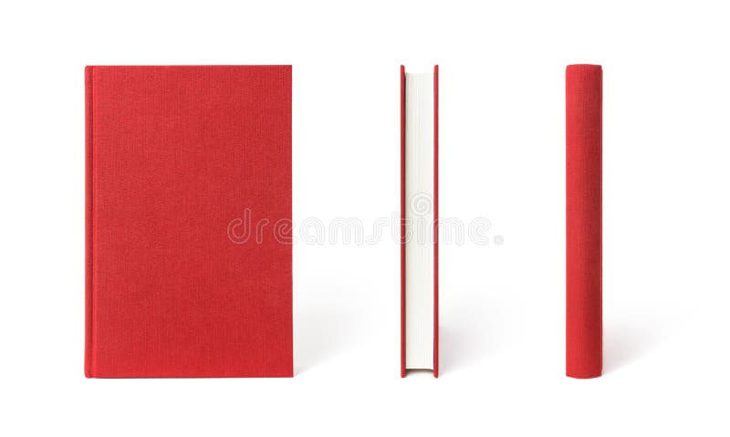 Red book closed stock image. Image of canvas, page, three - 84101801