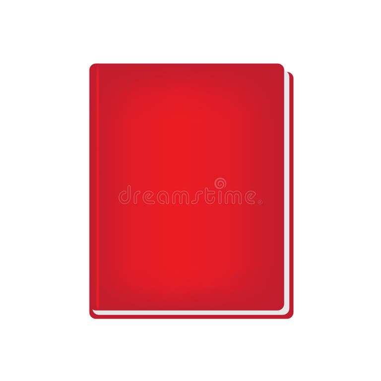 Red book icon stock vector. Illustration of college, sheet - 99544147