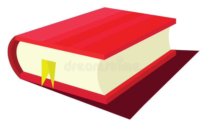 Red Book, Illustration, Vector Stock Vector - Illustration of vector ...