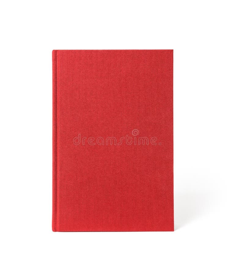 Red book isolated stock image. Image of notebook, notepad - 92022355