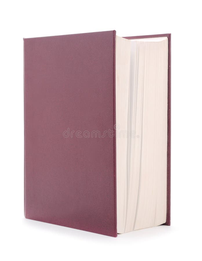 Red Book Isolated on White Background Stock Photo - Image of dictionary ...