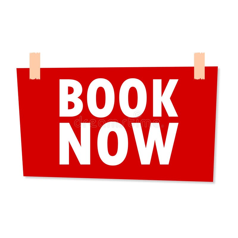 Red Book Now Sign - Illustration Stock Illustration - Illustration of ...