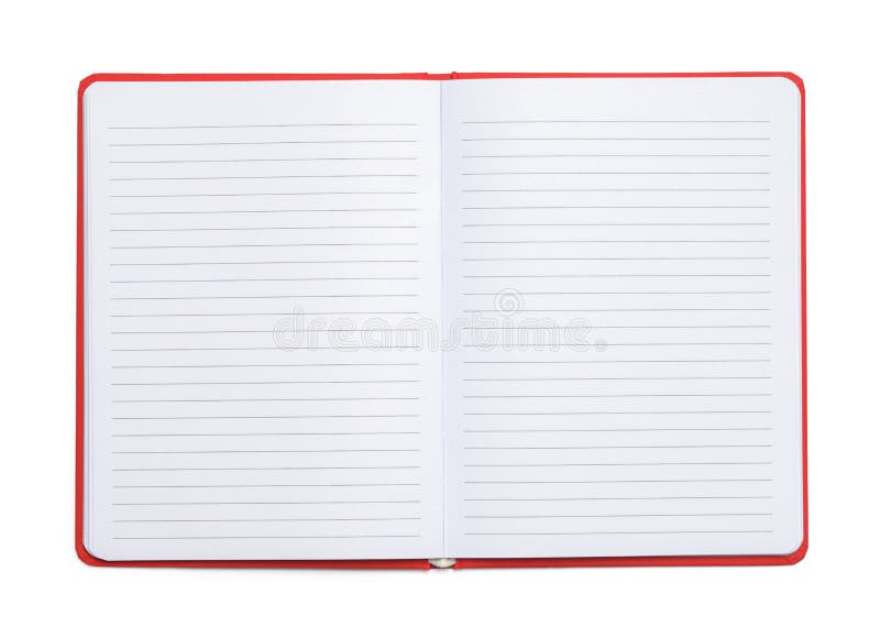 Red Book Open top View stock photo. Image of space, literature - 94473286