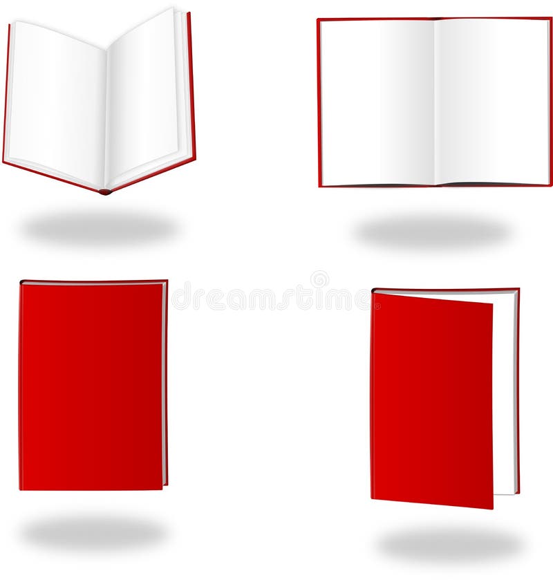 Red book set stock illustration. Illustration of data - 11991030