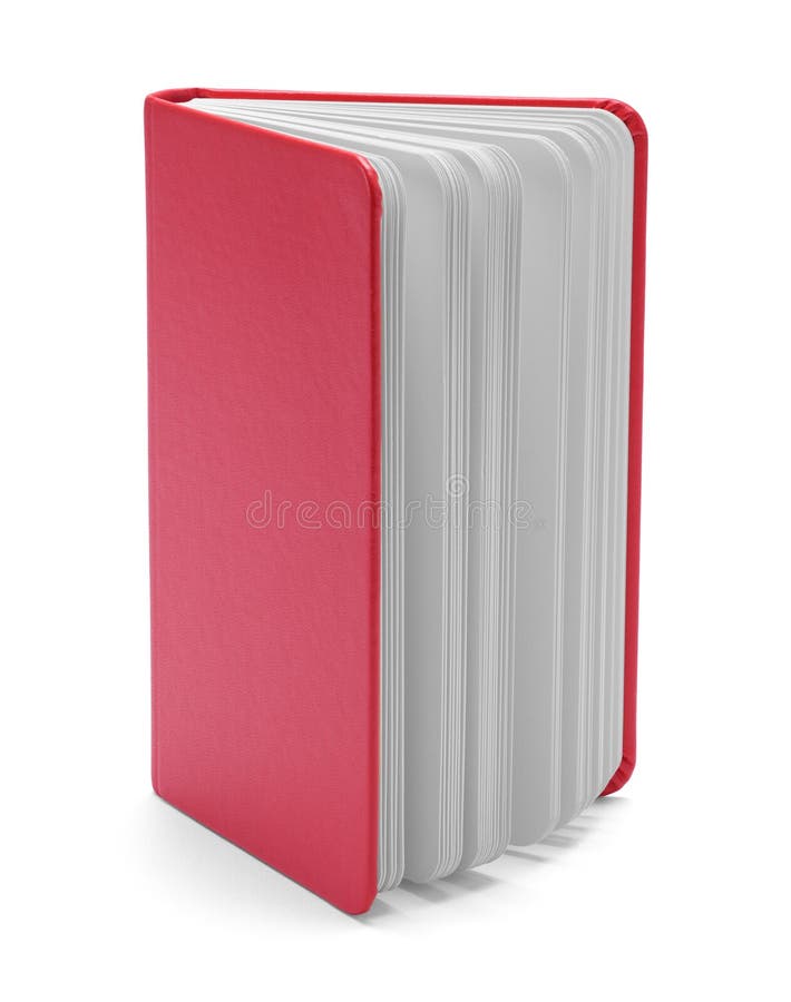 Red Book Upright stock image. Image of diary, paperback - 218948953