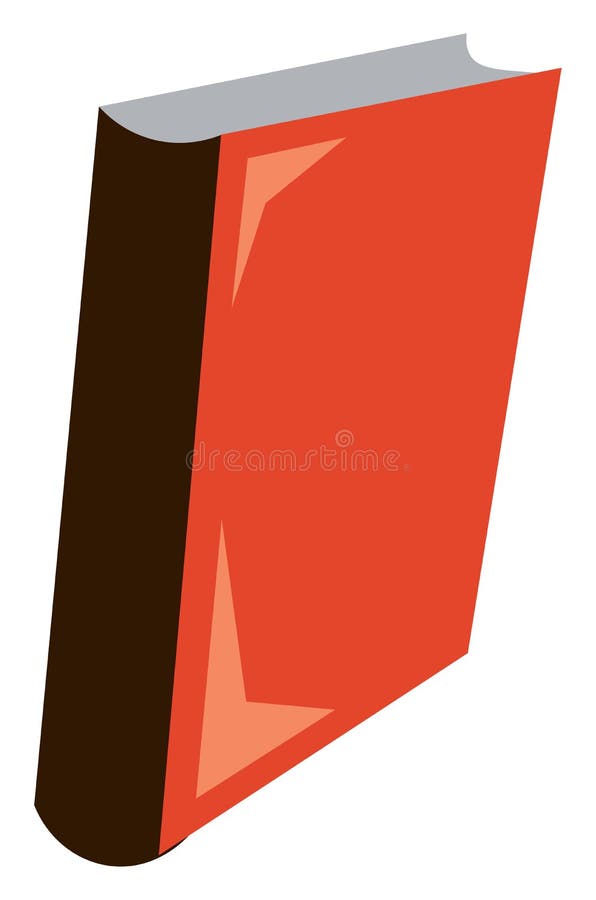 Red Book Vector or Color Illustration Stock Vector - Illustration of ...