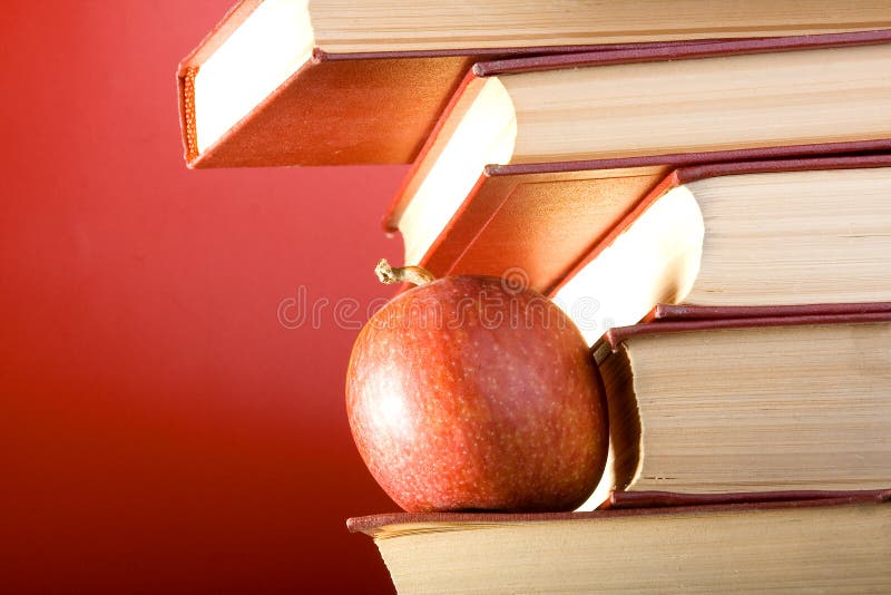 The Red Books stock photo. Image of learn, education - 20227456