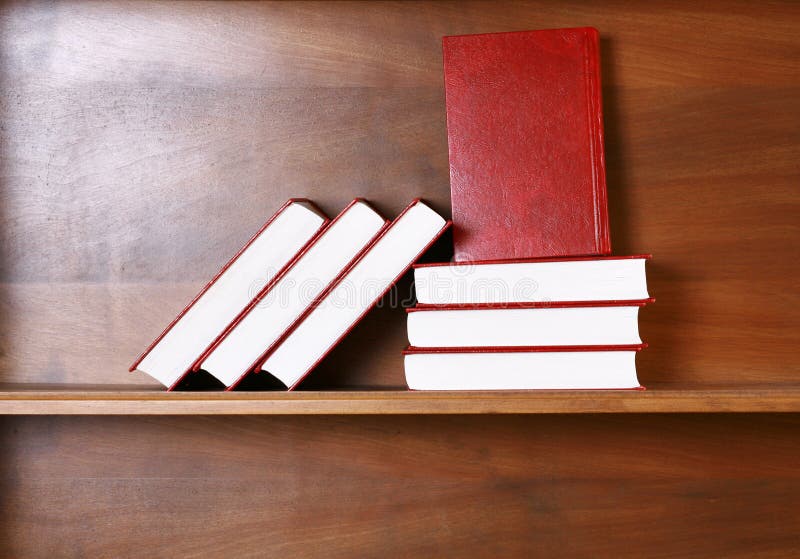 Red books stock image. Image of literature, blank, books - 23136699