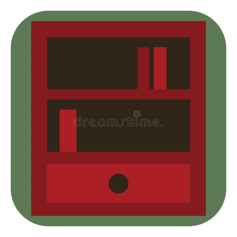 A Storage Rack Object Vector or Color Illustration Stock Vector ...