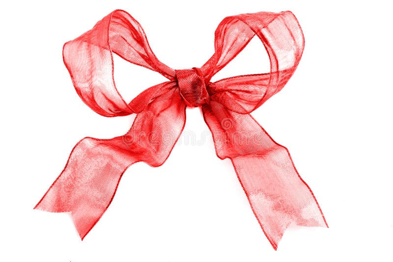 Red Plaid Christmas Bow stock image. Image of christmas - 7511885