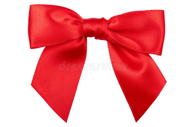 Red bow. stock image. Image of decorative, anniversary - 12048775