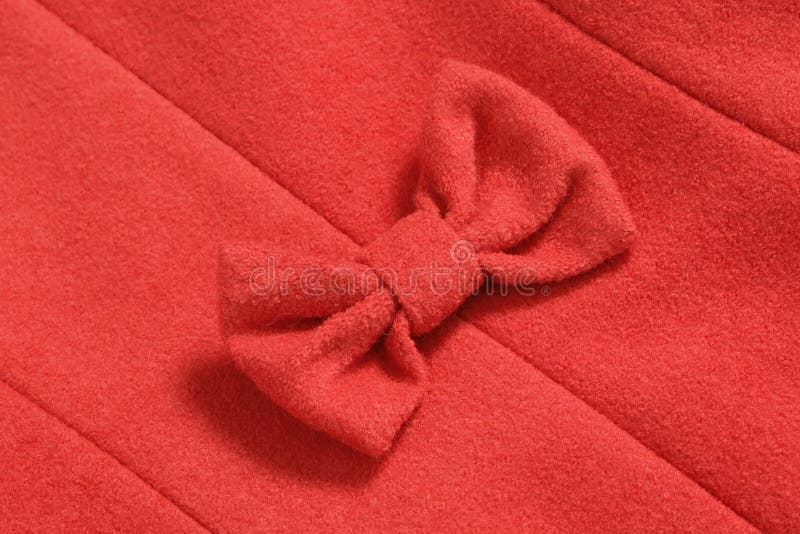 Red bow stock photo. Image of fabrics, clothing, decoration - 27563250