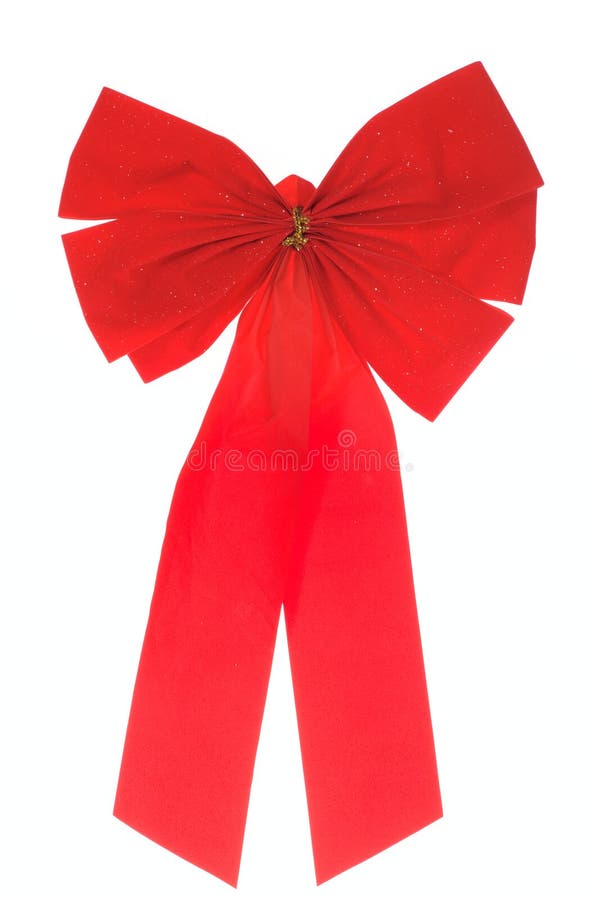 Red bow stock photo. Image of traditional, shiny, knot - 6712812