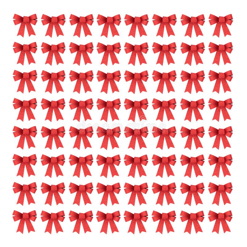 Red Bow Repeat Pattern Background Design Stock Photo - Image of ...