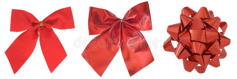 Red bows stock photo. Image of holiday, white, christmas - 11817572