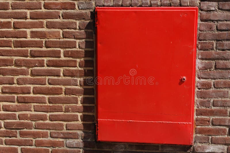 Red box stock image. Image of equipment, fire, vivid - 14602069
