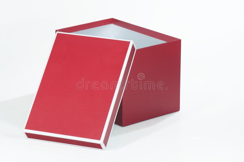 A red box stock photo. Image of nice, right, cuboid, surprise - 21926982