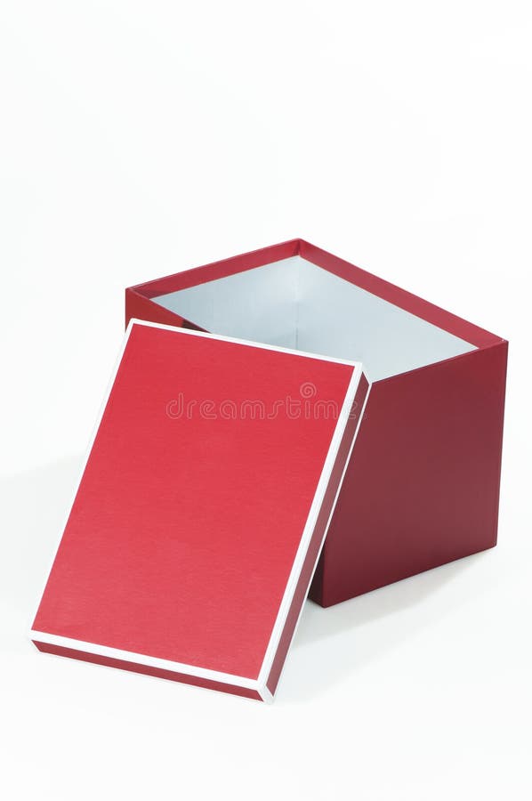 Red box stock image. Image of container, cuboid, empty - 21953529