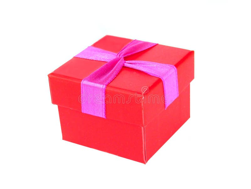 Red box stock image. Image of ribbon, birthday, presents - 239437