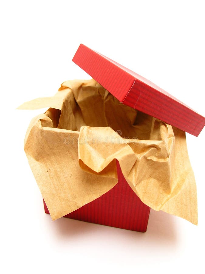 Red Box stock photo. Image of holiday, gold, winter, special - 251208