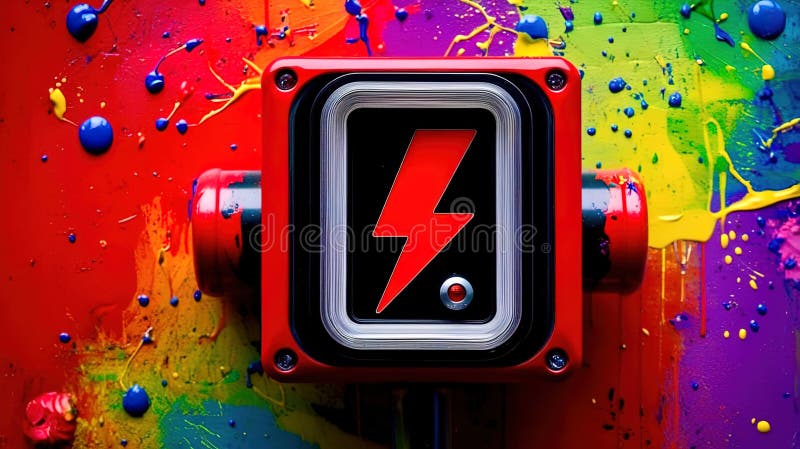 Lightning Bolt Box Logo Stock Illustrations – 76 Lightning Bolt Box ...