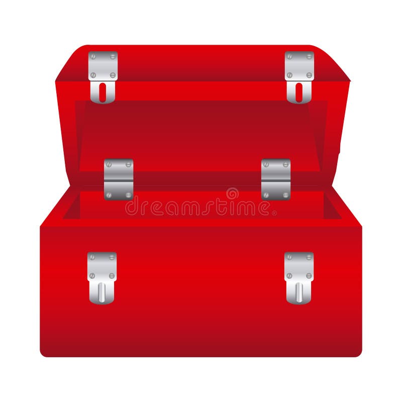 Empty Red Toolbox Stock Illustrations – 164 Empty Red Toolbox Stock ...