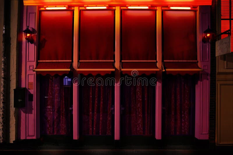 290 Amsterdam Red Light District Windows Stock Photos - Free & Royalty ...