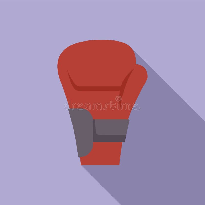 Red Boxing Glove Protecting Hand during Training Session Stock Vector ...