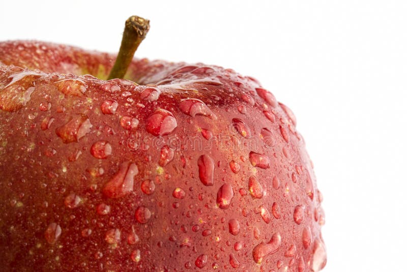 Red braeburn apple stock image. Image of macro, color - 28715285