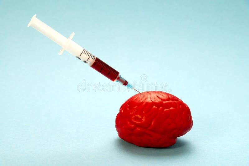Injection Brain stock photo. Image of needle, laboratory - 6352598