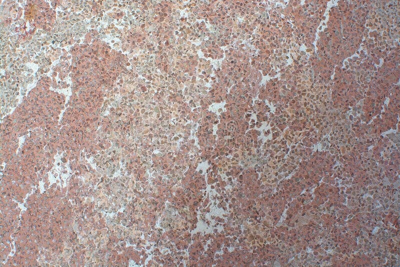 Red Breccia Or Rough Cast Wall For Background Texture Stock Image ...